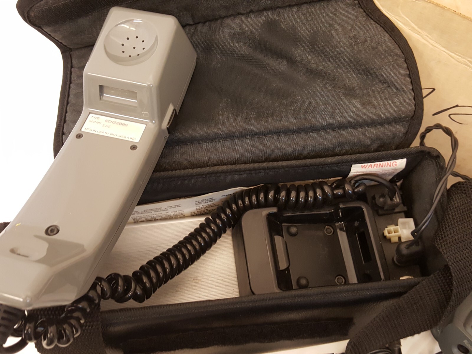 Vintage Motorola car phone in original box America Series 821 cellular ...