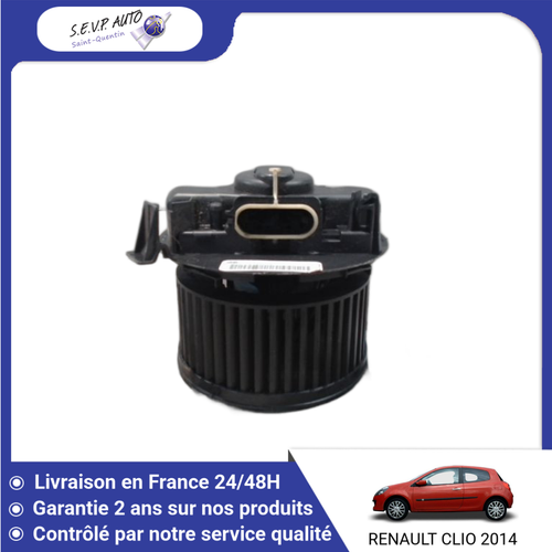 🇫🇷 MOTEUR VENTILATEUR CHAUFFAGE RENAULT CLIO III 2007- ♻️ 7701062226 ...