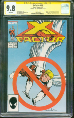 X Factor 15 CGC SS 9.8 Walter Simonson 1st Horsemen of Apocalypse Cover ...