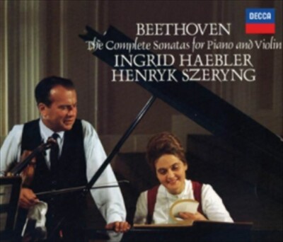 Henryk Szeryng Ingrid Haebler Beethoven Violin Sonatas 4 CD TOWER ...