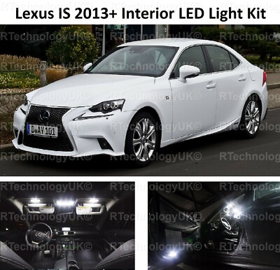 PREMIUM LEXUS IS200 IS250 IS300 IS350 LED INTERIOR LED LIGHTING KIT ...