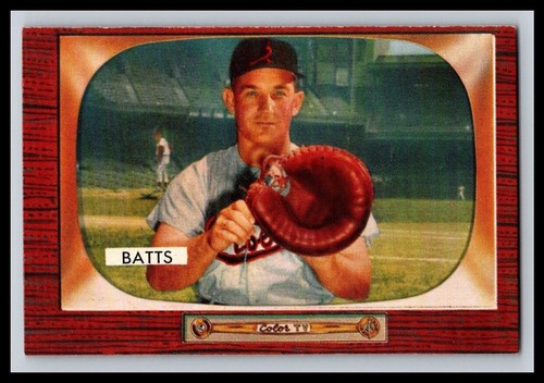1955 BOWMAN BASEBALL # 161 MATT BATTS 25802 | eBay