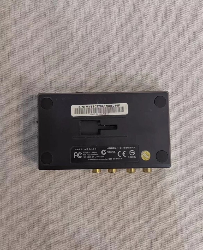 Creative Labs Live! 24-bit External Sound Blaster Model SB0270 with USB ...