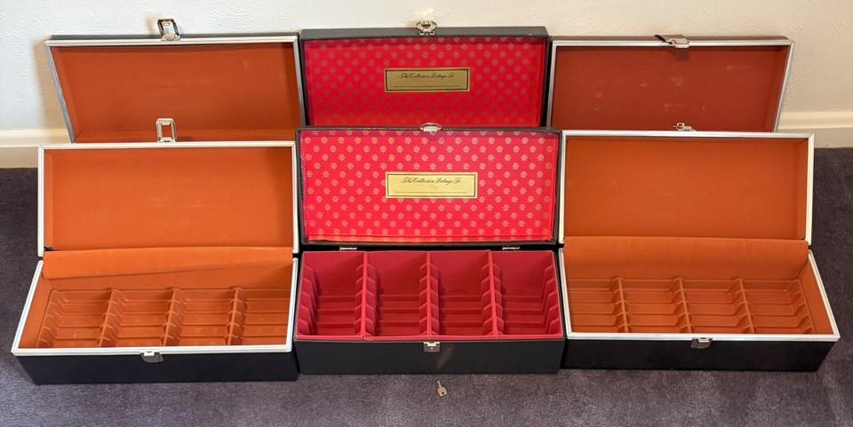 6 VTG Savoy & SAVOY "LIKE" 8-Track Storage Cases 24 Tapes | eBay