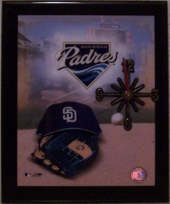 Wall Clock MLB San Diego Padres NEW decorated box battery powered | eBay
