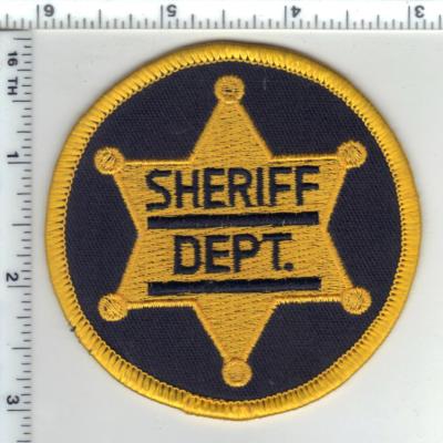 Generic Sheriff (Tennessee) Shoulder Patch - new from the 1980's | eBay