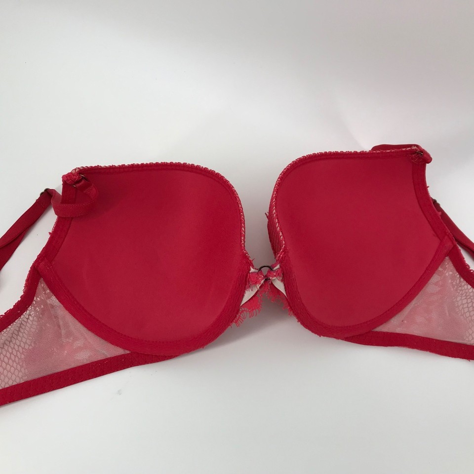 Victoria's Secret Bra Lot of 2 Very Sexy Push-up Bras Lace Embellished ...