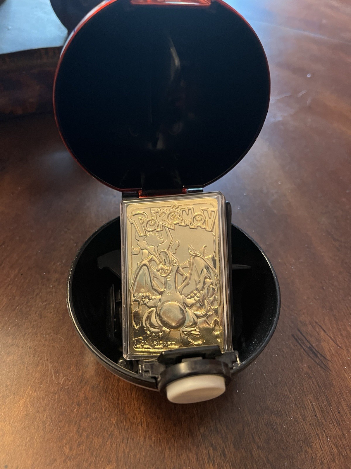 1999 Pokemon Burger King Charizard 23K Gold Plated Trading Card #06 ...