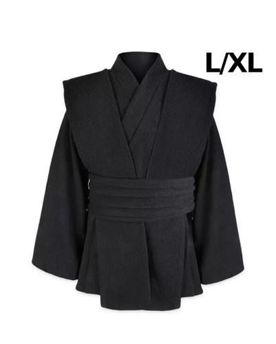 Disney Parks Star Wars Galaxy's Edge Cosplay JEDI TUNIC Black Adult L ...