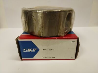 SKF 5307 E-2Z/C3 C307 Roller Bearing Both Sides Steel Seal 35x80x35mm ...