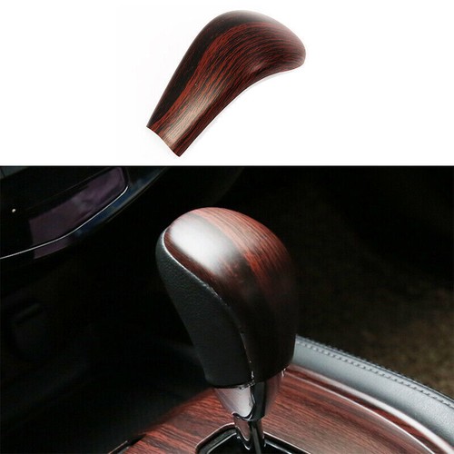 For Nissan X-TRAIL Rogue 14-20 Red Wood Grain Gear Shift Knob Shifter ...