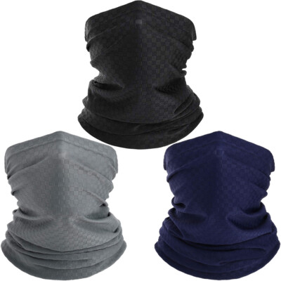 Neck Gaiter Balaclava Face Mask Cooler Sun Protection Scarf Cooling ...