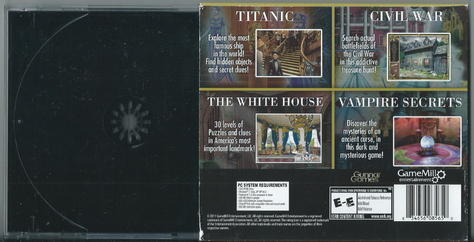 📦 The Ultimate Hidden Mysteries Collection- 4 Full Games (PC DVD-ROM ...