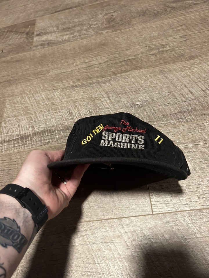 The George Michael Sports Machine NBC Golden 11 VTG Black Corduroy ...