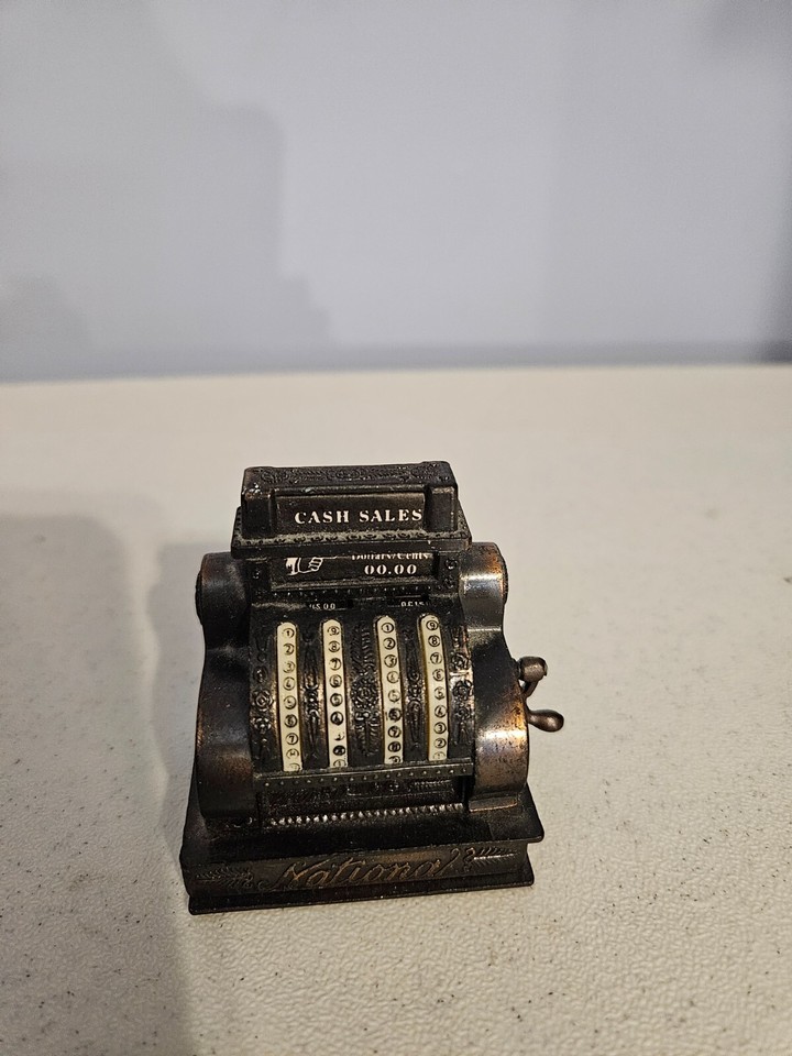 Collectible Miniature Old Fashion National Cash Register Pencil ...