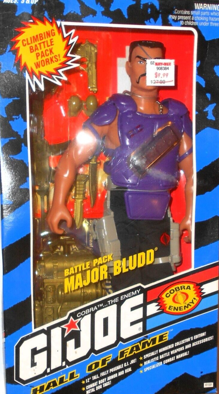 GI JOE 12 inch MAJOR BLUDD 1993 Mercenary hall of fame new complete moc mib | eBay