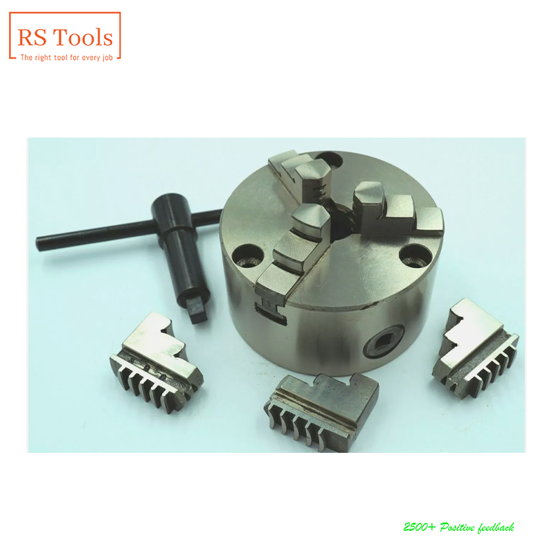 Reversible Jaws Front Mount With 3 Jaw 100mm Self Centering Chuck USA ...