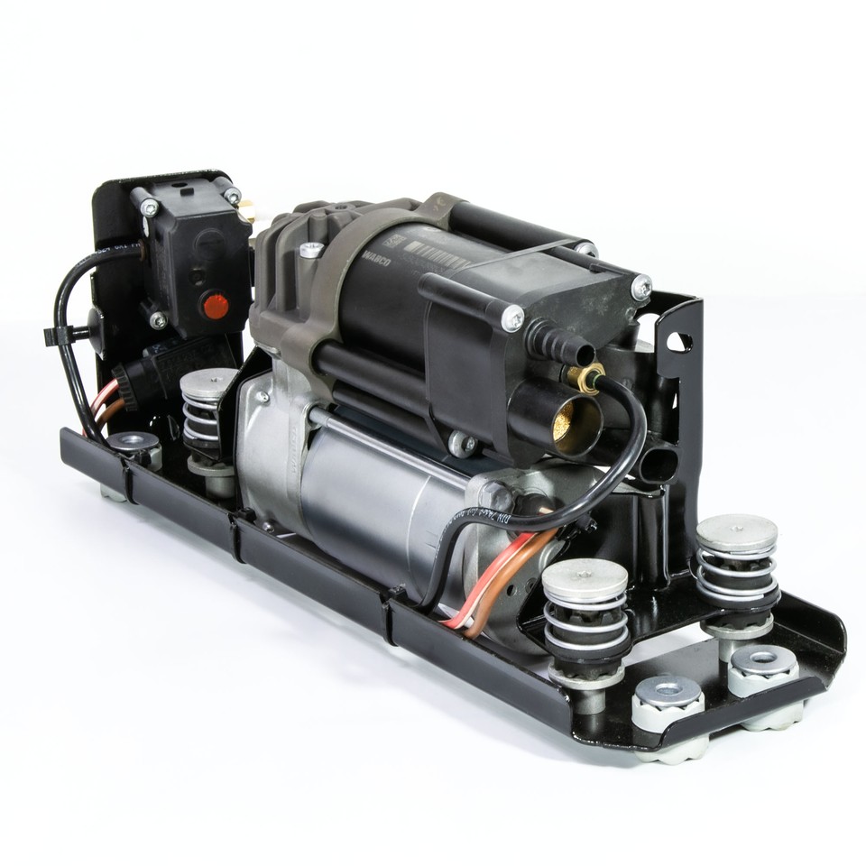 Air Suspension Compressor w/ Bracket 37206789450 For BMW 740i 750i ...