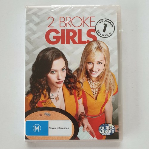 2 Broke Girls : Season 1 (DVD, 2011, 3-Disc) Region 4 (Kat Dennings, Beth Behrs) 9325336160855 ...