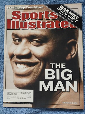 JUNE 17, 2002 SPORTS ILLUSTRATED SHAQUILLE O'NEAL, LAKERS, NBA ...