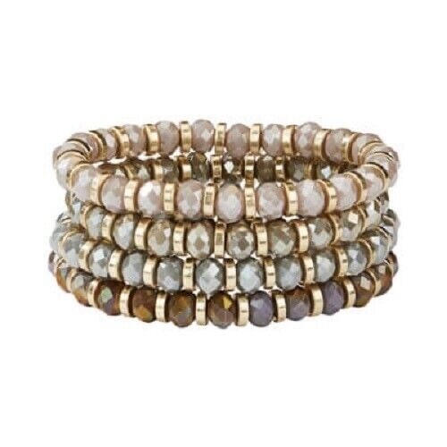 Park Lane Spice Gold Tone & Bead Bracelet set of 4 November 2022 ...