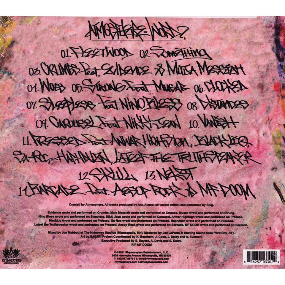 Atmosphere - Word? (2021 - EU - Original) | eBay