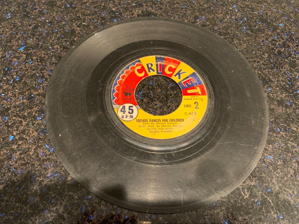 Vintage 45 rpm Children's Record - Square Dances for Children | eBay