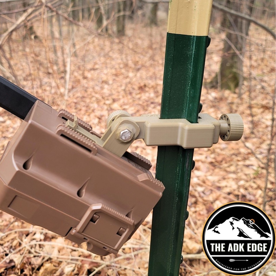 2-Pack T-Post Moultrie EDGE 2 / 3 / SOLAR Trail Camera Mount – USA-Made ...