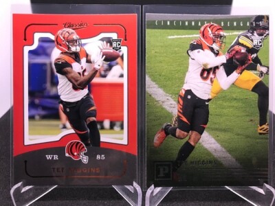(2) Tee Higgins Rookie card lot RC Panini Chronicles Bengals | eBay