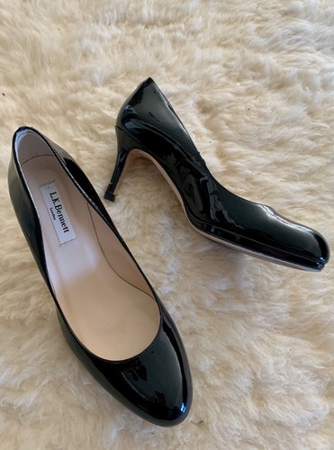 LK Bennett Sledge Black Patent leather European 38 US Size 8 In Great ...