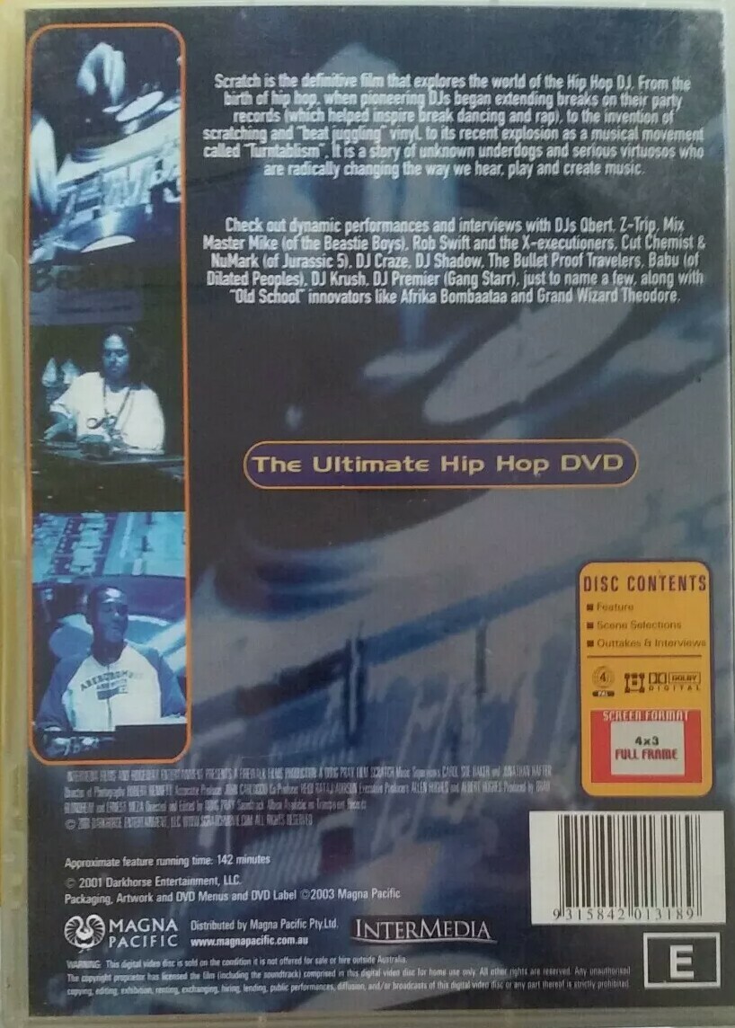 Scratch (DVD, 2003) 9315842013189 | eBay Australia