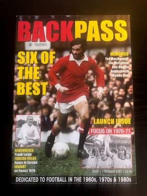 LARGE and RARE Collection of Backpass Football Magazines - issue 1 to ...