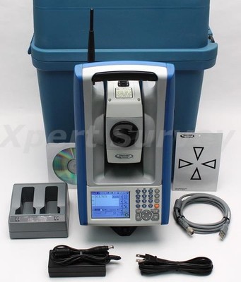 Spectra Precision Focus 35 3" Robotic 2.4GHz Total Station w/ Survey ...