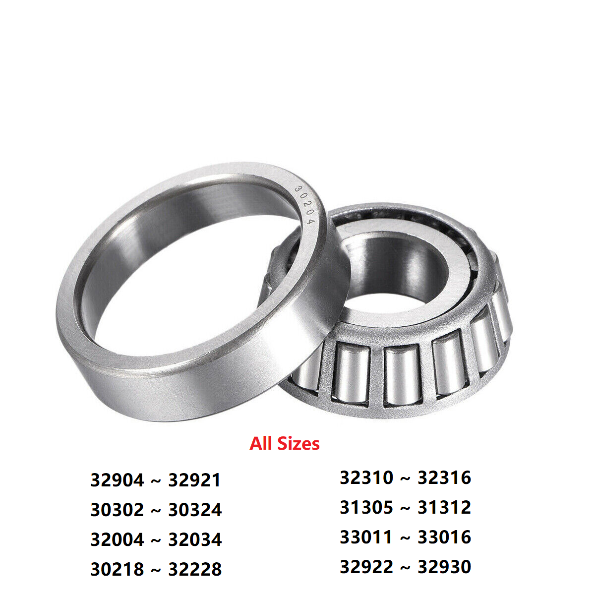 Pyramid Parts Taper Roller Bearing Metric 20mm-150mm ID - All Sizes ...