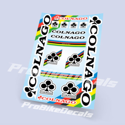 Decals, Stickers - Colnago Decals - Nelo's Cycles