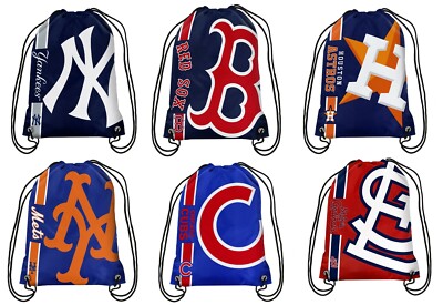 Baseball - Drawstring Bag - Backpack - Gym Bag (MLB) | eBay