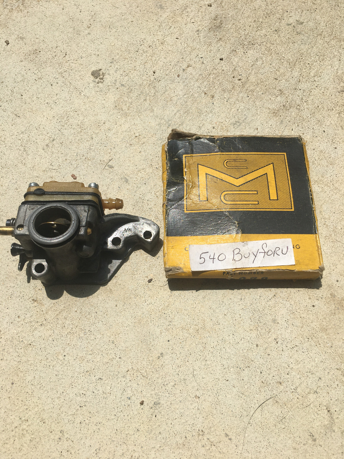 McCulloch Mini Mac 6 25 30 35 110 Chainsaw Walbro MDC 3 Carburetor READ ...