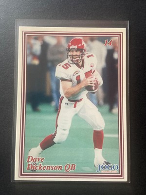 1999 Jogo CFL #14 Dave Dickenson - Calgary Stampeders - Montana ...