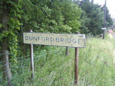 Photo 6x4 Welcome to Dunford Bridge The first village on the eastern ...