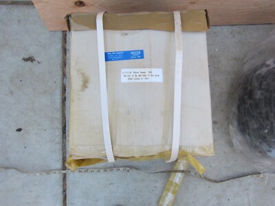 Jeffrey Chain 1-7/8" Pitch 254 Links app 40' SS Roller Chain, New | eBay