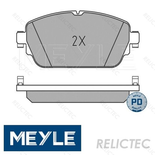 Front Brake Pads Set MB:S205,W205,C 0084203720 | eBay