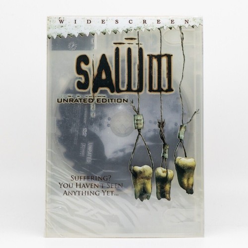Saw III DVD Unrated Edition Widescreen - BRAND New FACTORY Sealed | eBay