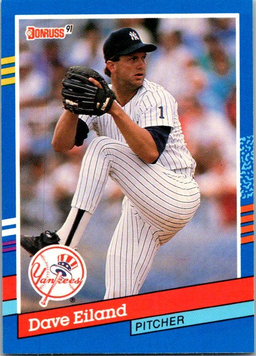 1991 Donruss Baseball 354 Dave Eiland | eBay