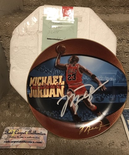 Michael Jordan Signed Auto His Airness Collection 6 Time NBA Champion ...
