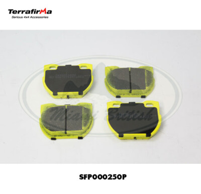 LAND ROVER REAR BRAKE PAD PADS SET PERFORMANCE DEFENDER 110 SFP000250 ...