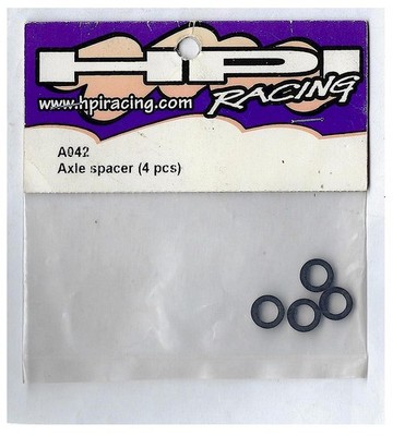 Vintage RC Pan Car HPI A042 Axle Spacer (4) Roadstar 10 F1 Old Stock ...