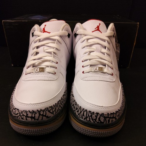 NIKE JORDAN AJF 3 — WHITE CEMENT — DS 2008 — BRAND NEW — SIZE 11.5 | eBay