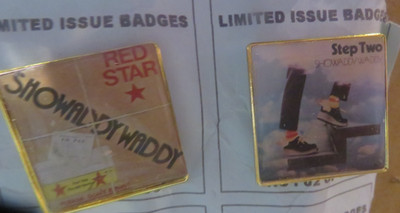 SHOWADDYWADDY RARE RED STAR OR STEP TWO LP COLOURED BRAND NEW BADGE ...