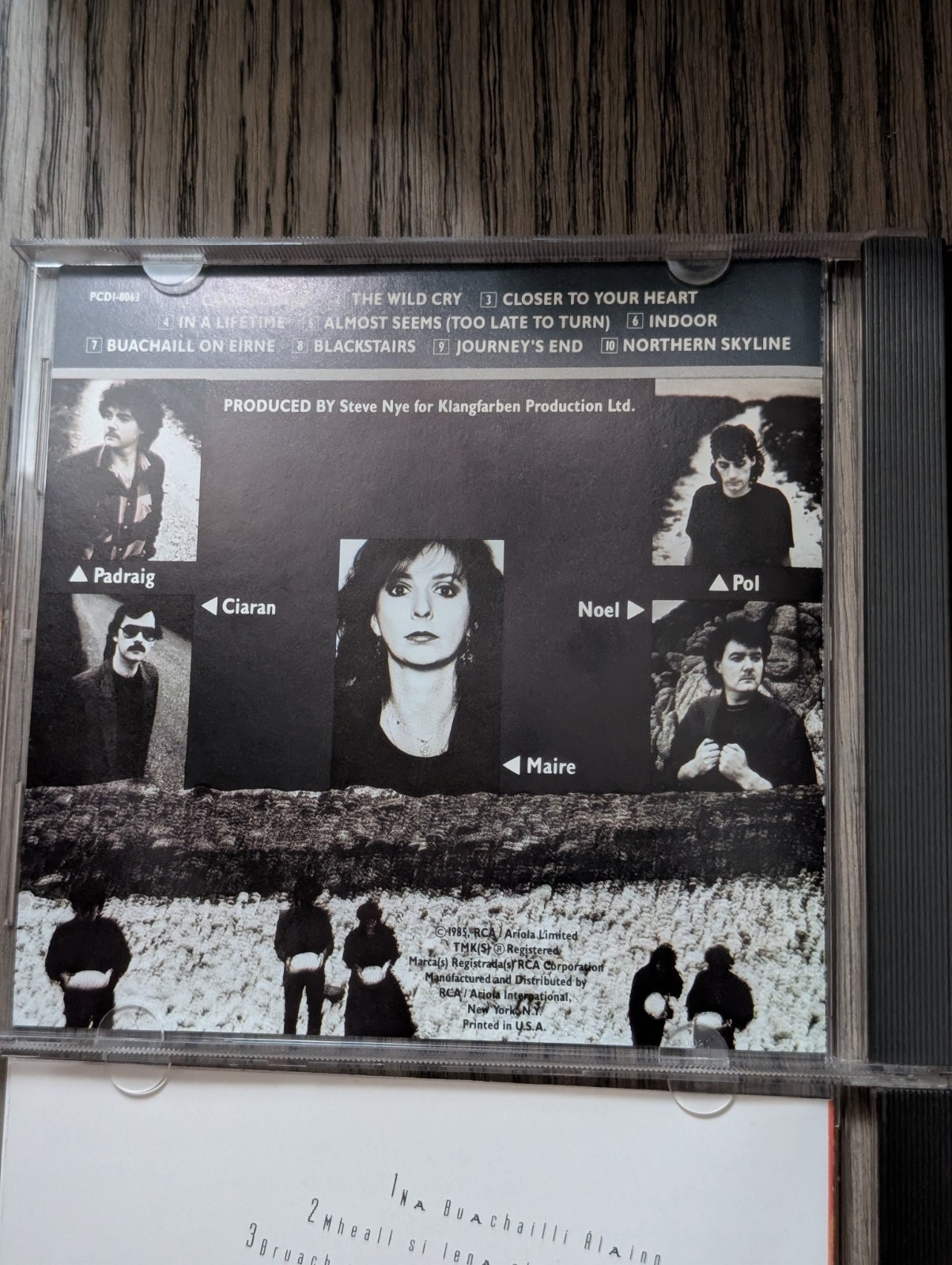 Clannad CD Lot 5 Albums Banba Anam Legend Macalla Fuaim Celtic Folk EX ...