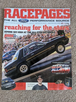 August 2012 NMRA Ford Mustang Race Pages BIG Magazine | eBay